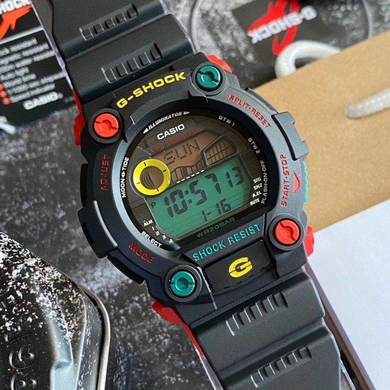 G SHOCK G-9000 RASTA MAT MOTO | Shopee Malaysia