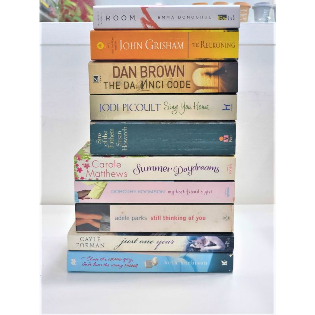 [BNB] Clearance Books: Pre-loved Fiction Novel 10 | Shopee Malaysia