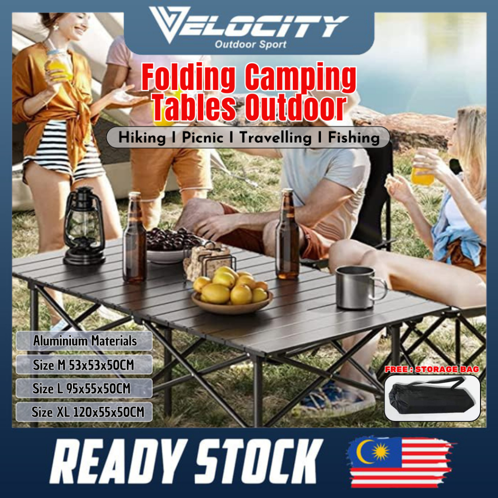 New Outdoor Camping Table Meja Camping Lipat Meja Picnic Table Folding ...