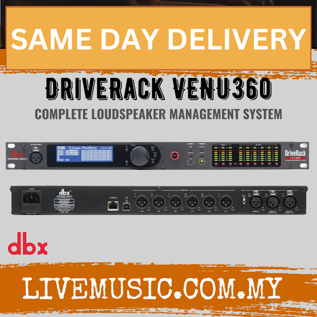 Dbx By Harman DriveRack VENU360 Complete Loudspeaker Management System ...