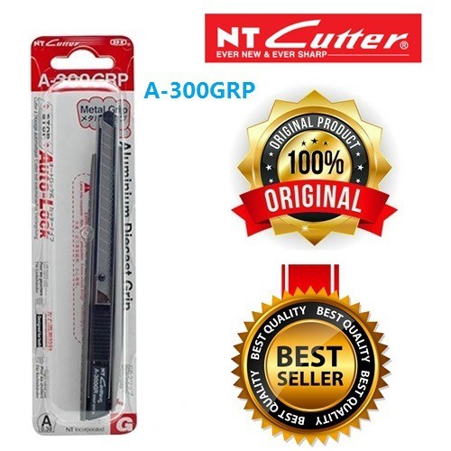 100% ORIGINAL A300GRP NT CUTTER KNIFE, MADE IN JAPAN, FOR 9MM SPARE ...