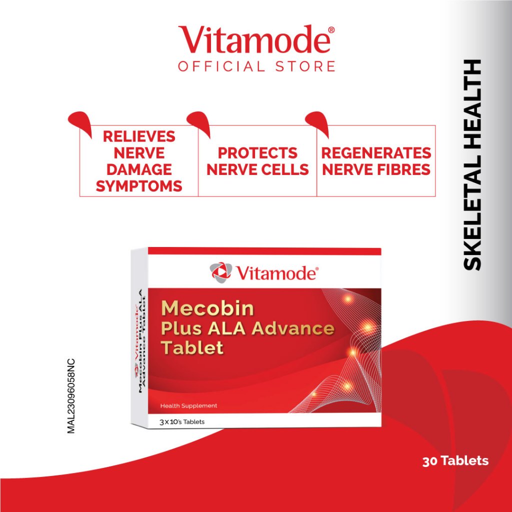 VITAMODE Mecobin Plus ALA Advance Tablet [Nerve Health] | Shopee Malaysia