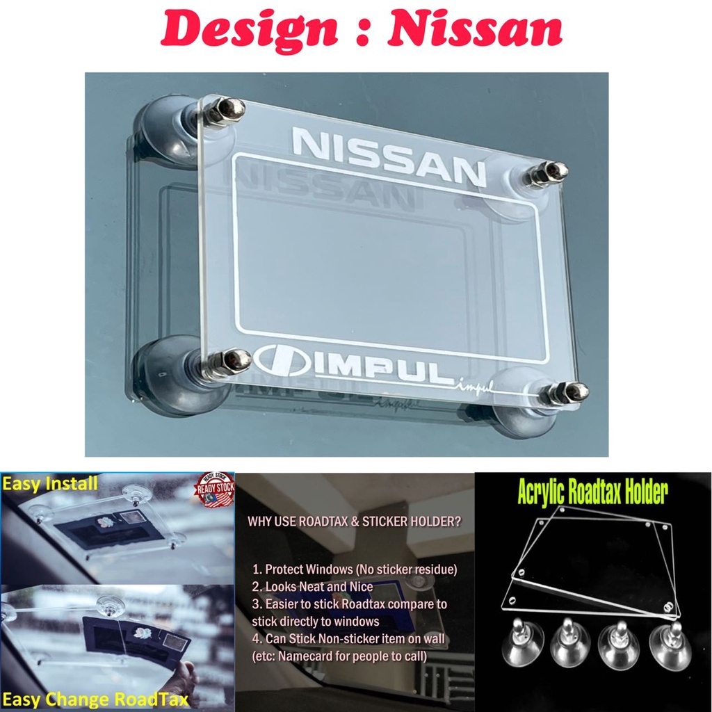 Dadu RoadTax Holder Car Mototcycle / Puspakum / 4X4 Van Holder / Road ...
