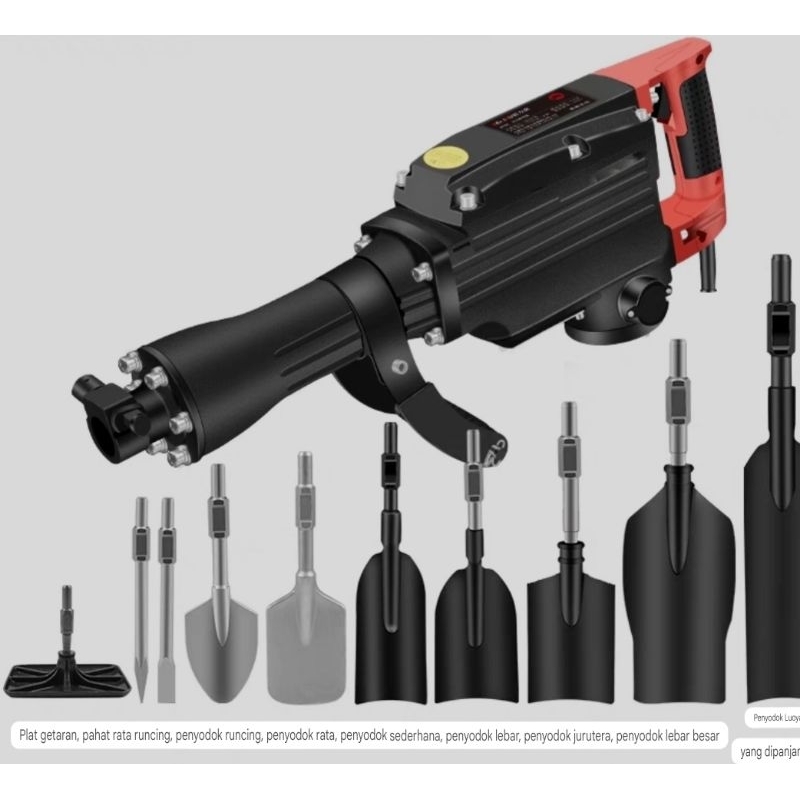 Cangkul Cok Jack Hammer Bit Spade Chisel Breaker Shovel Compactor ...