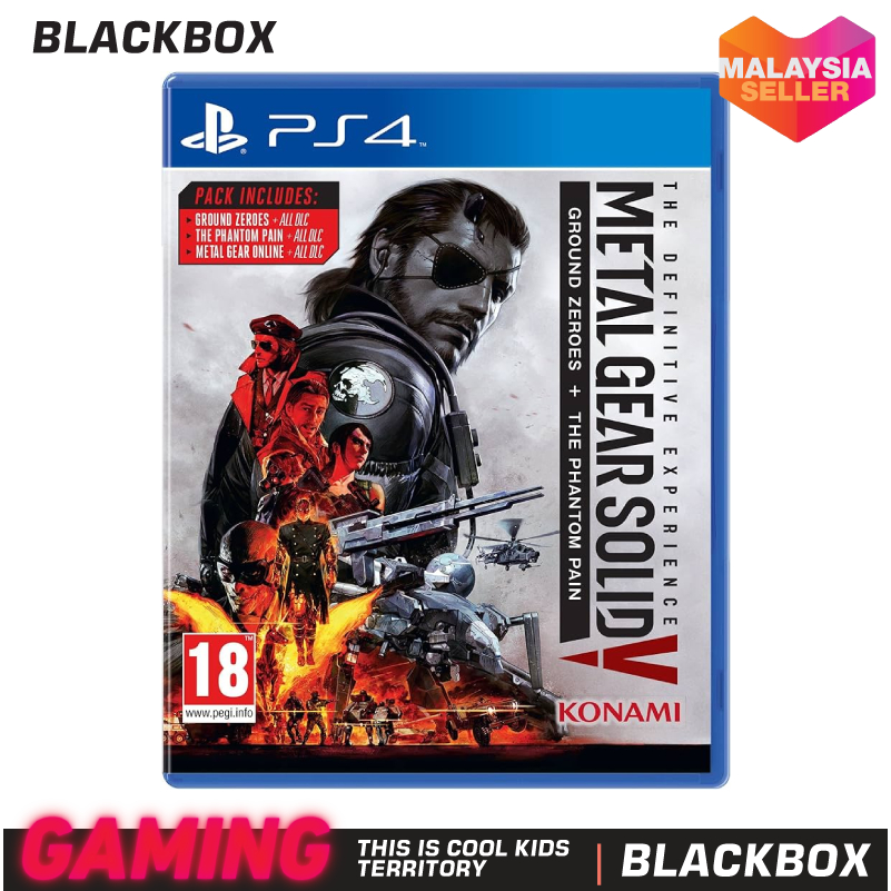 PS4 MGS Metal Gear Solid V The Definitive Experience (English) MGSV PlayStation 4 | Shopee Malaysia