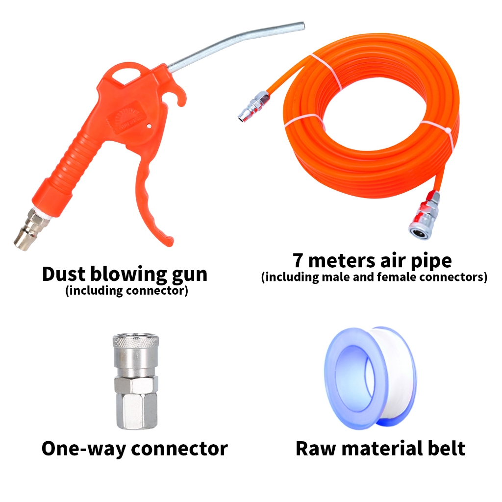 7M Air Compressor Pipe Air Pump Air Pipe 5*8mm High Pressure Hose With ...