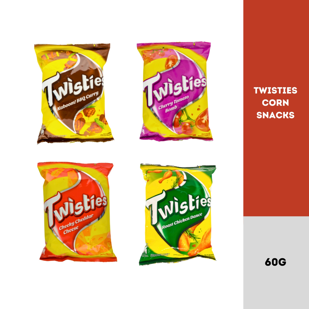 Twisties Bbq / Tomato / Roast Chicken / Cheese 60g | Shopee Malaysia