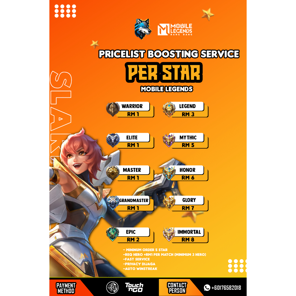 JOKI RANK MLBB, MOBILE LEGENDS BANG BANG, SERVICE NAIKKAN RANK ...
