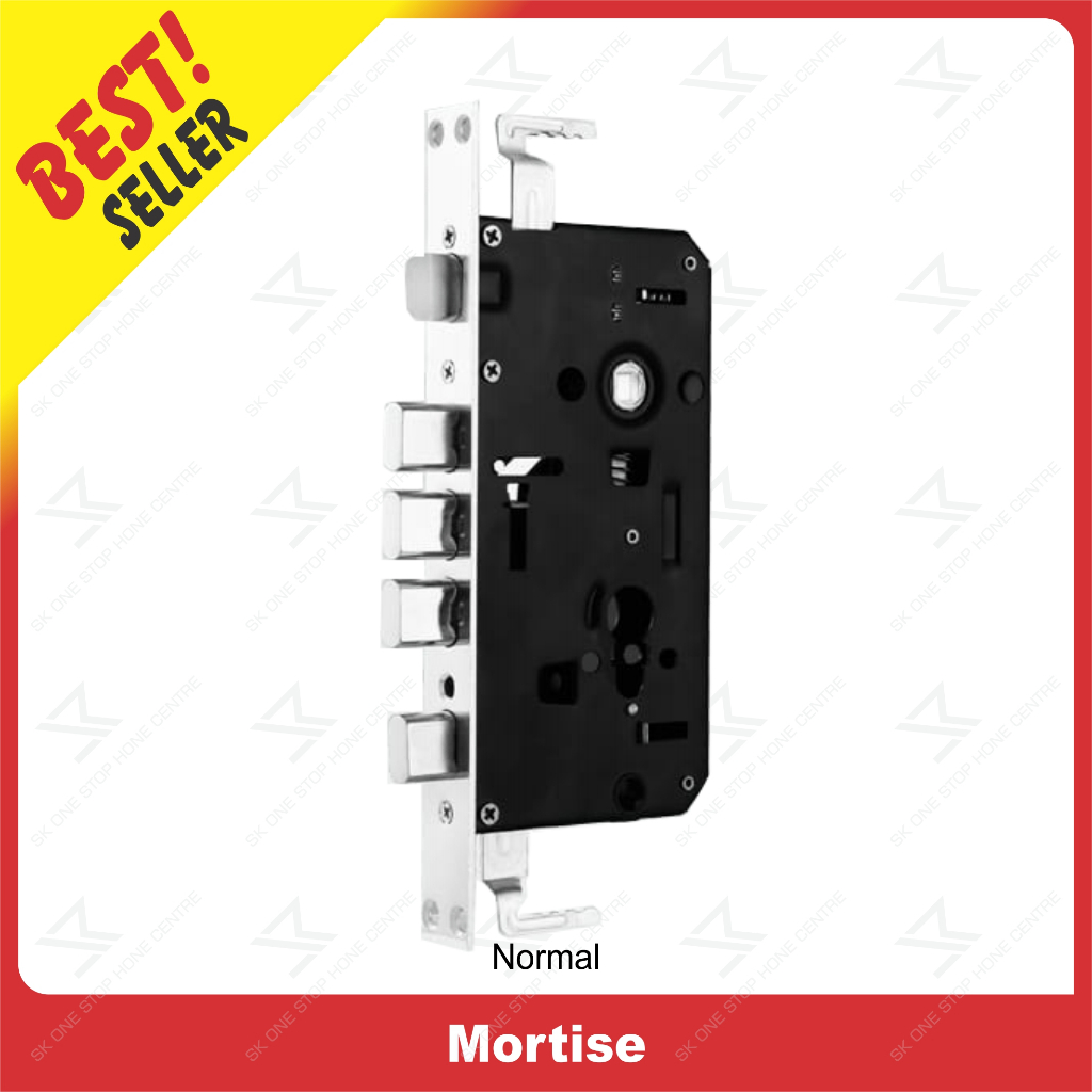 Security Door Lock Mortise 6068 24240 30240mm / stainless stell ...