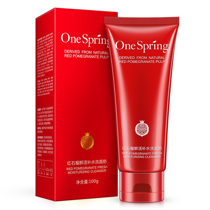 One Spring Whitening Moisturizing Nourishing Face Wash Face Cleanser ...