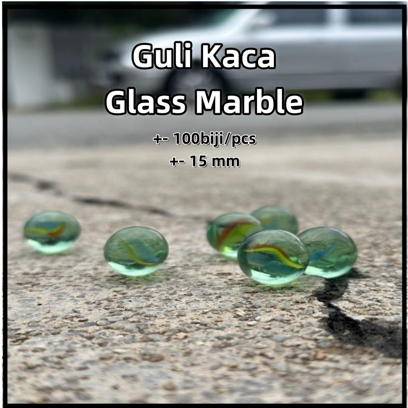Guli Congkak/Glass Marble/+-100 biji/+-100pcs/+- 15 mm | Shopee Malaysia