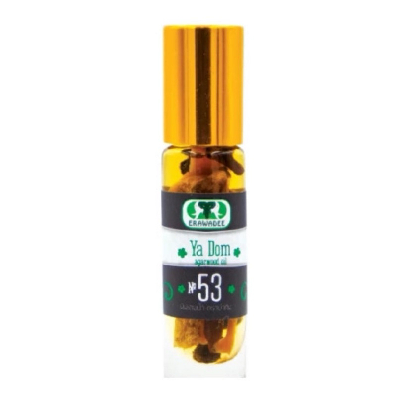 Erawadee No.53 Natural Inhaler Ya Dom with Agarwood [Ready Stock ...