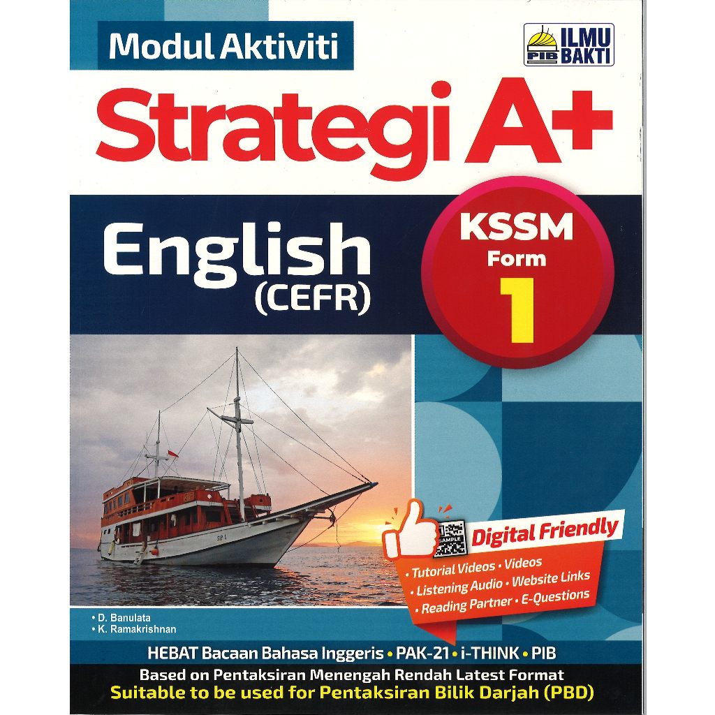 MODUL AKTIVITI STRATEGI A+ KSSM - ENGLISH (CEFR) FORM 1 | Shopee Malaysia