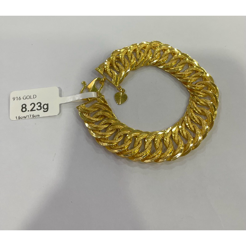 Youloong Rantai tangan /Gelang tangan Coco Queen New arrival EMAS916/ Coco queen bracelet hollow ...