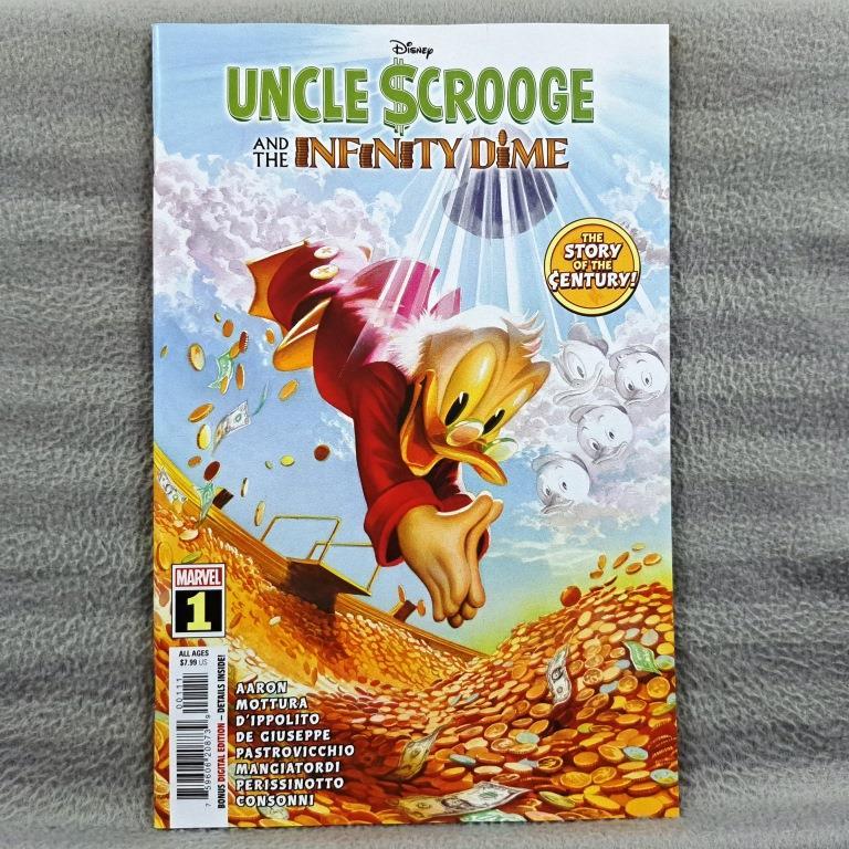 Uncle Scrooge and the Infinity Dime (Marvel Comics) FIRST Issue (Jason ...
