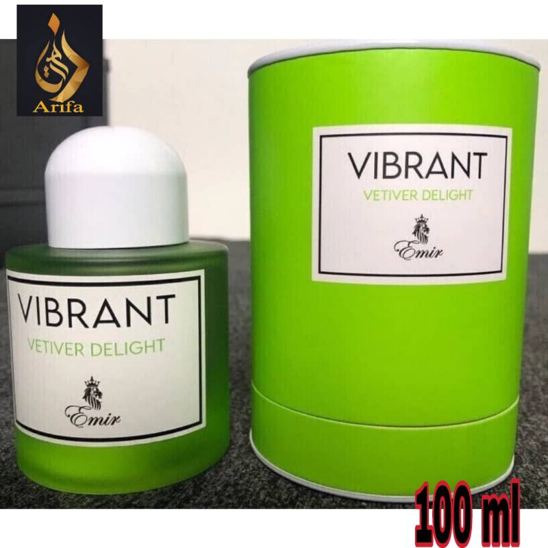 Vibrant Vetiver Delight EDP Spray 100ML For Unisex Emir By Paris Corner ...