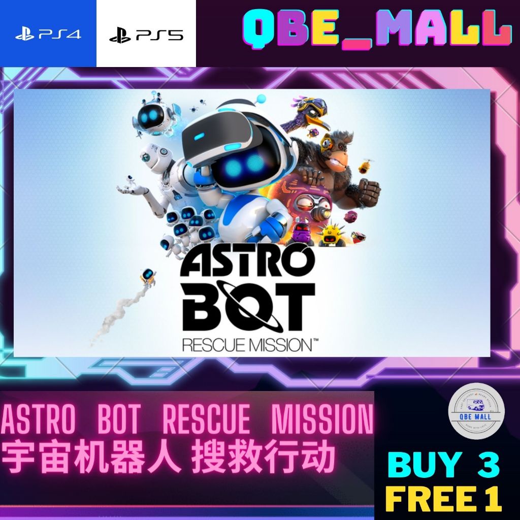 (VR Game） Astro Bot Rescue Mission VR 宇宙机器人 搜救行动 VR ( PS4 & PS5 ...