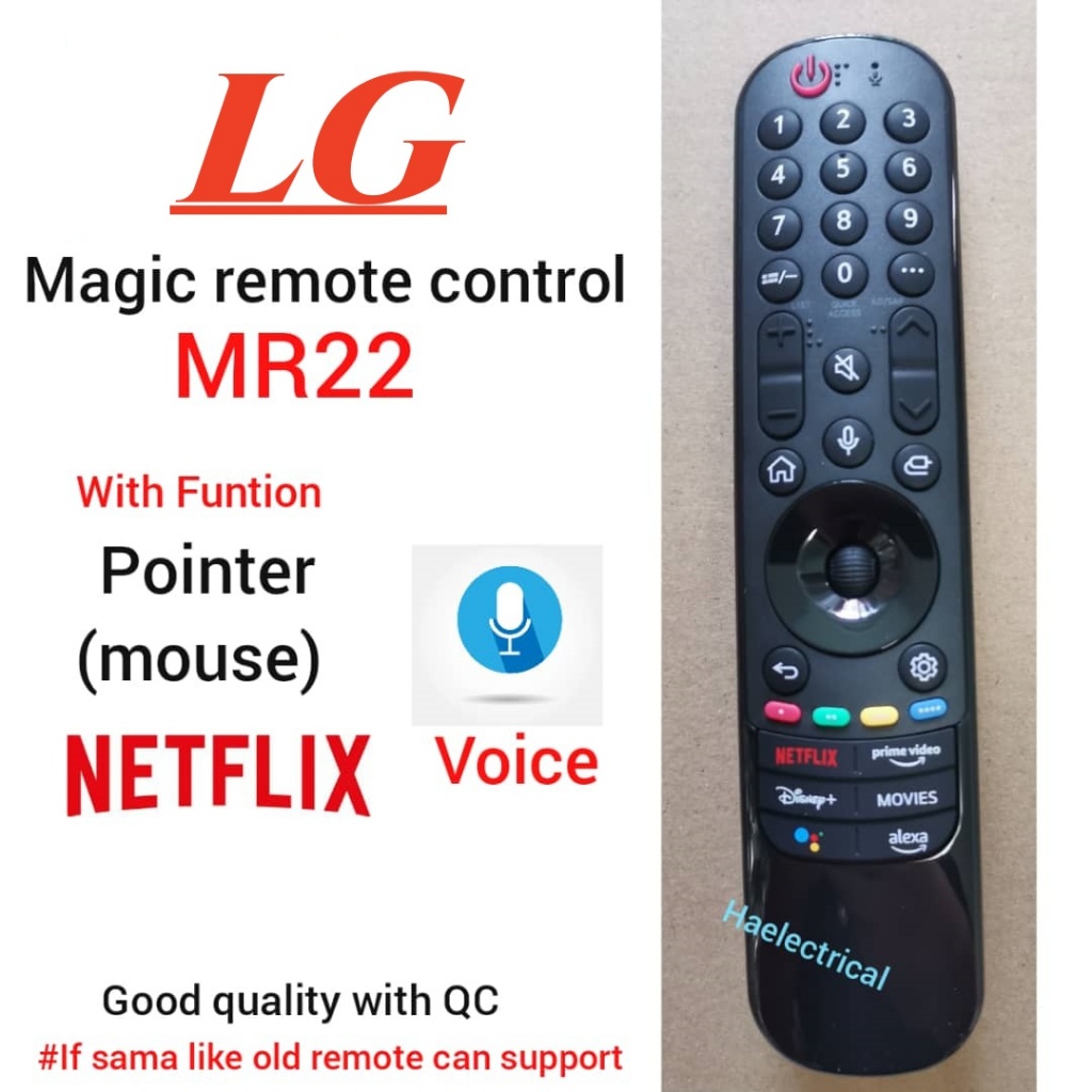 LG Magic TV Remote Control LG AN-MR22 Support VOICE & POINTER (MOUSE) Controller | Shopee Malaysia