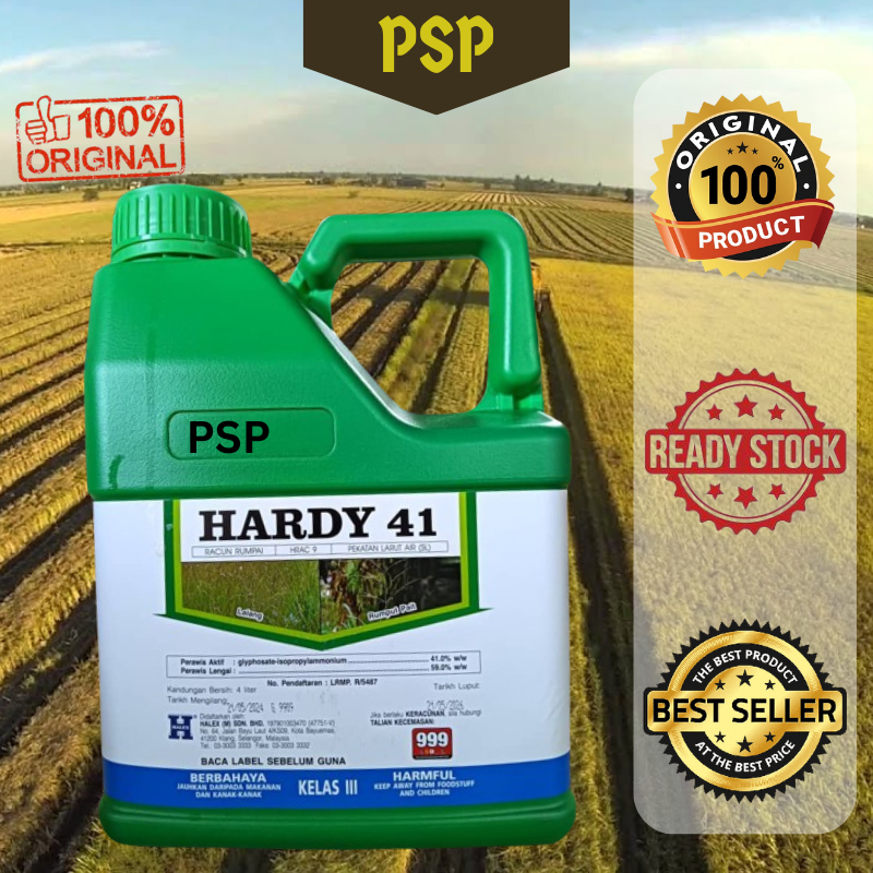 4L Halex HARDY 41 Sama Ecomax/Typhoon/Maestro 41/Ken-phosate/Roundup/EB ...