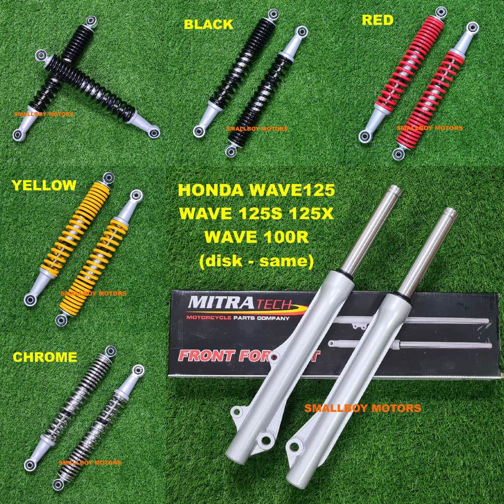 HONDA WAVE 100R WAVE125 125S 125X FRONT REAR MONOSHOCK ABSORBER MONO ...