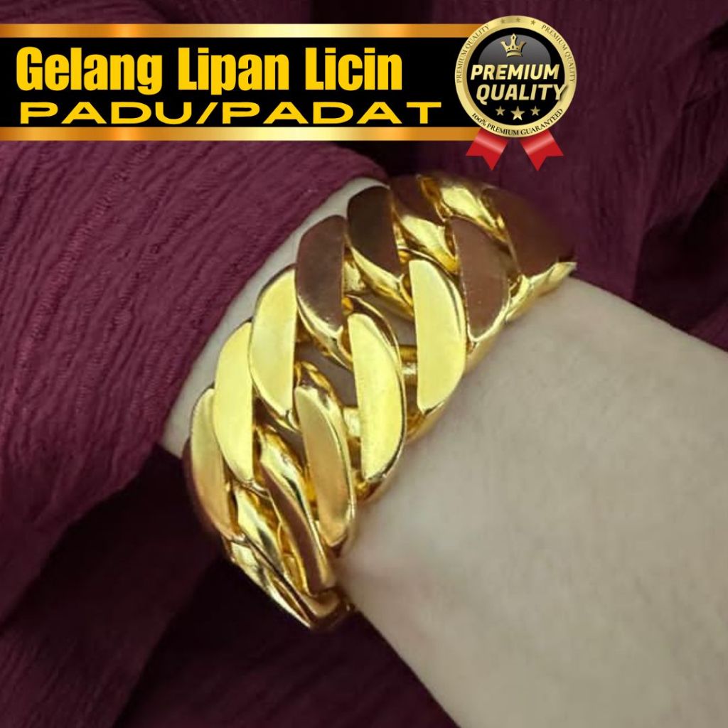 GELANG TANGAN LIPAN PADU 2024 COP 916 Emas bangkok Premium Exclusive ( LIMITED EDITION ...