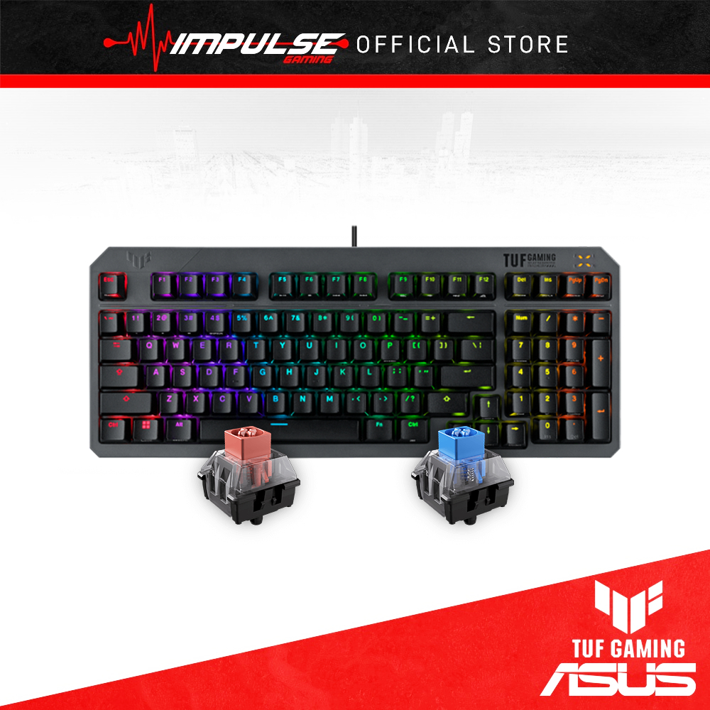 ASUS TUF Gaming K3 Gen II 2 97 Keys Gaming Keyboard Optical Mechanical ...