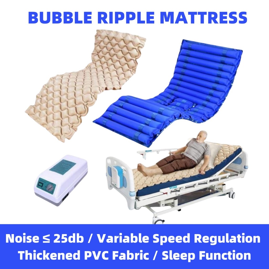 Anti-Decubitus Bubble Ripple Mattress with Adjustable Pump Anti Bedsore ...