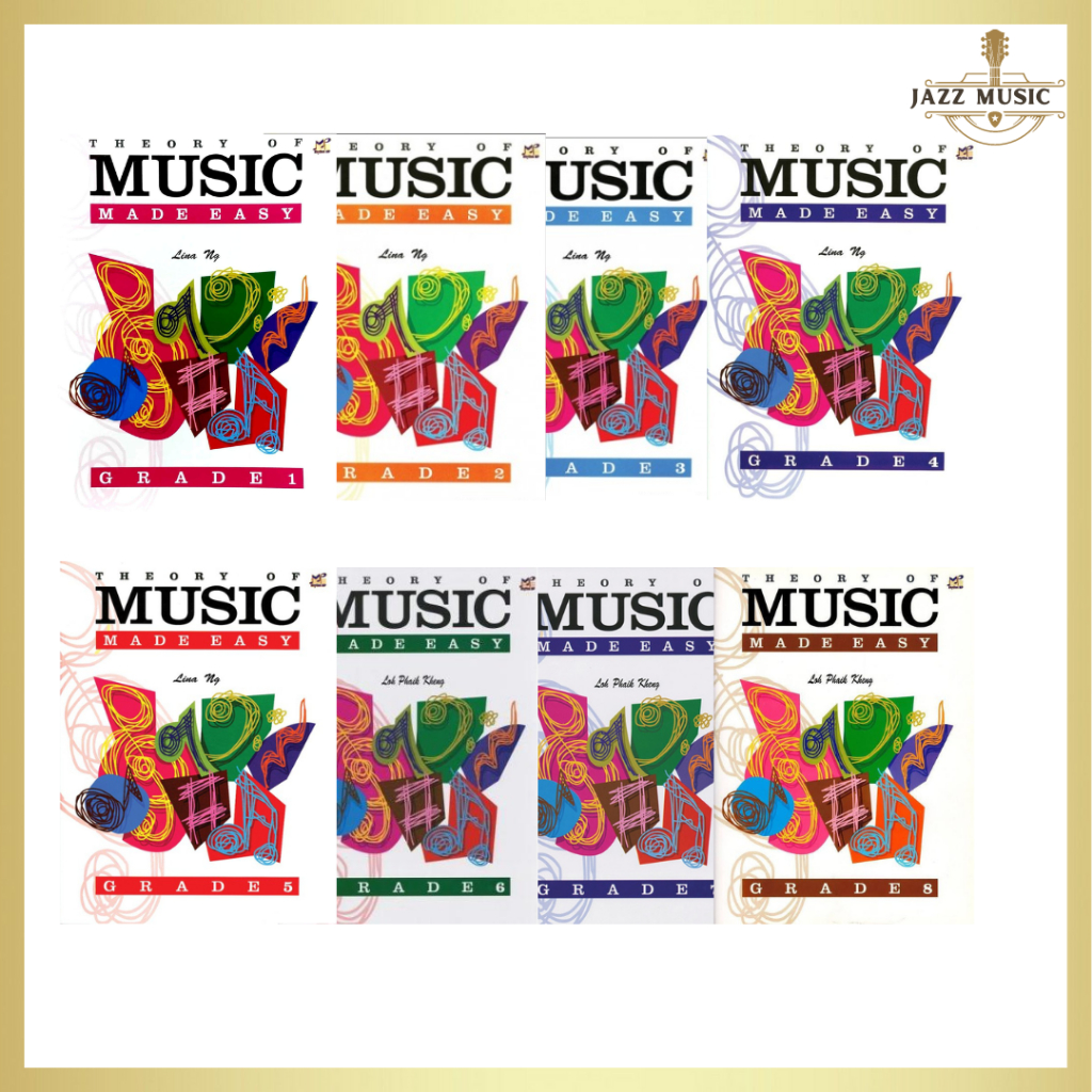 Theory of Music Made Easy Grade 1-6 by Lina Ng | Shopee Malaysia