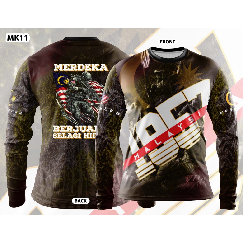 MERDEKA CODE MK11 FULL SUBLIMATION | Shopee Malaysia