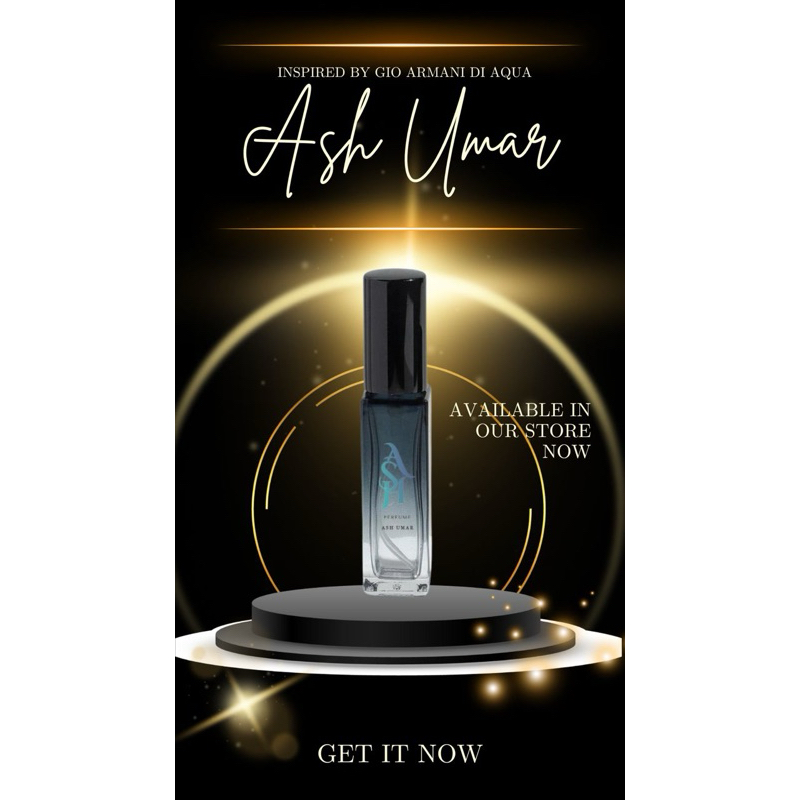 ASH UMAR PERFUME EDP LONG LASTING ( G.ARMANI) | Shopee Malaysia