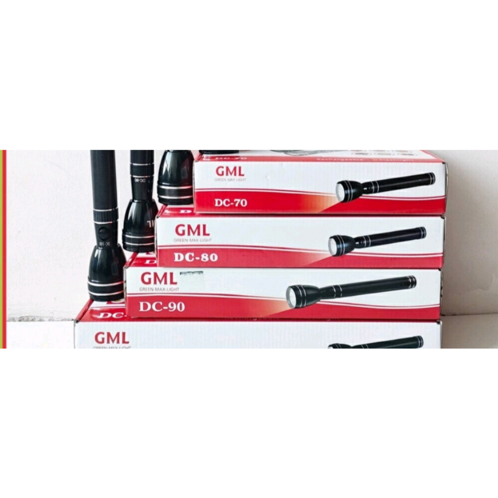 GML Original Long Range Rechargeable Battery Torch Light | Shopee Malaysia