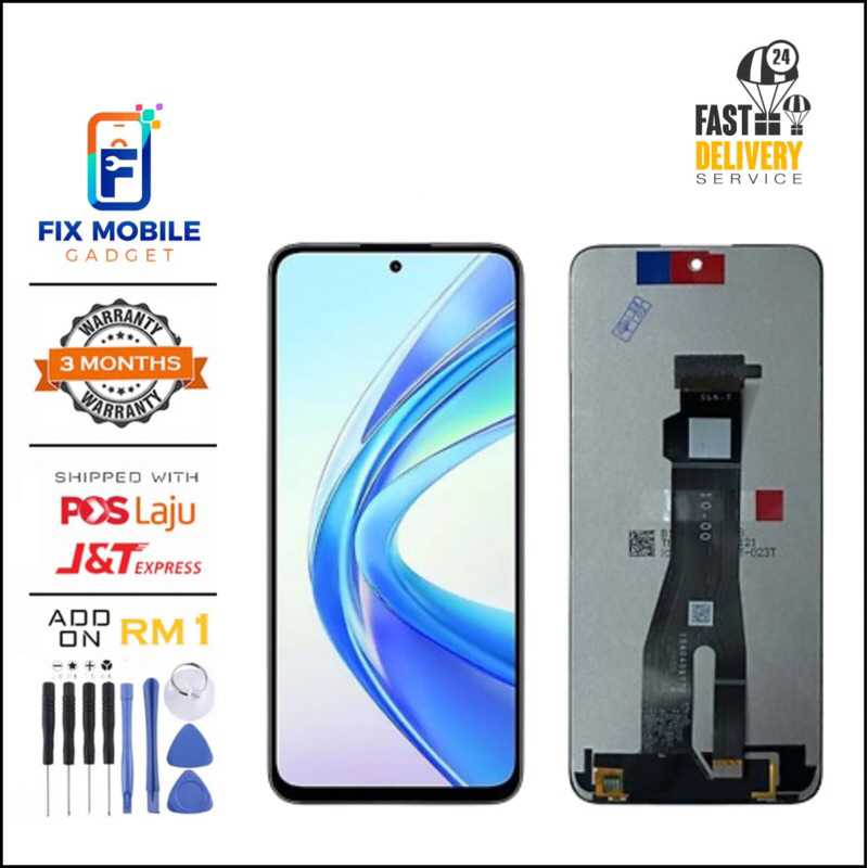 Honor X7B 4G 5G CLK-LX1 CLK-LX2 CLK-LX3 Gred Ori Lcd Touch Screen ...