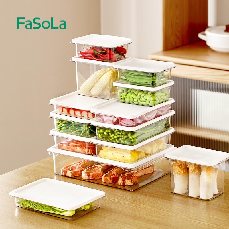 FaSoLa Refrigerator Packing Storage Box 冰箱分裝收納盒 | Shopee Malaysia