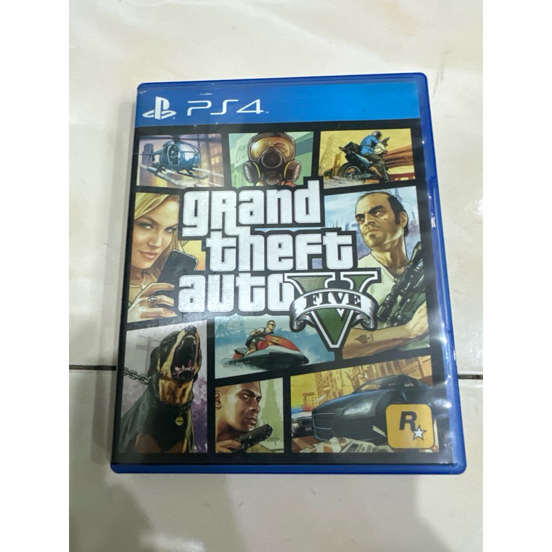 ps4 used game gta 5 (chi/eng) | Shopee Malaysia