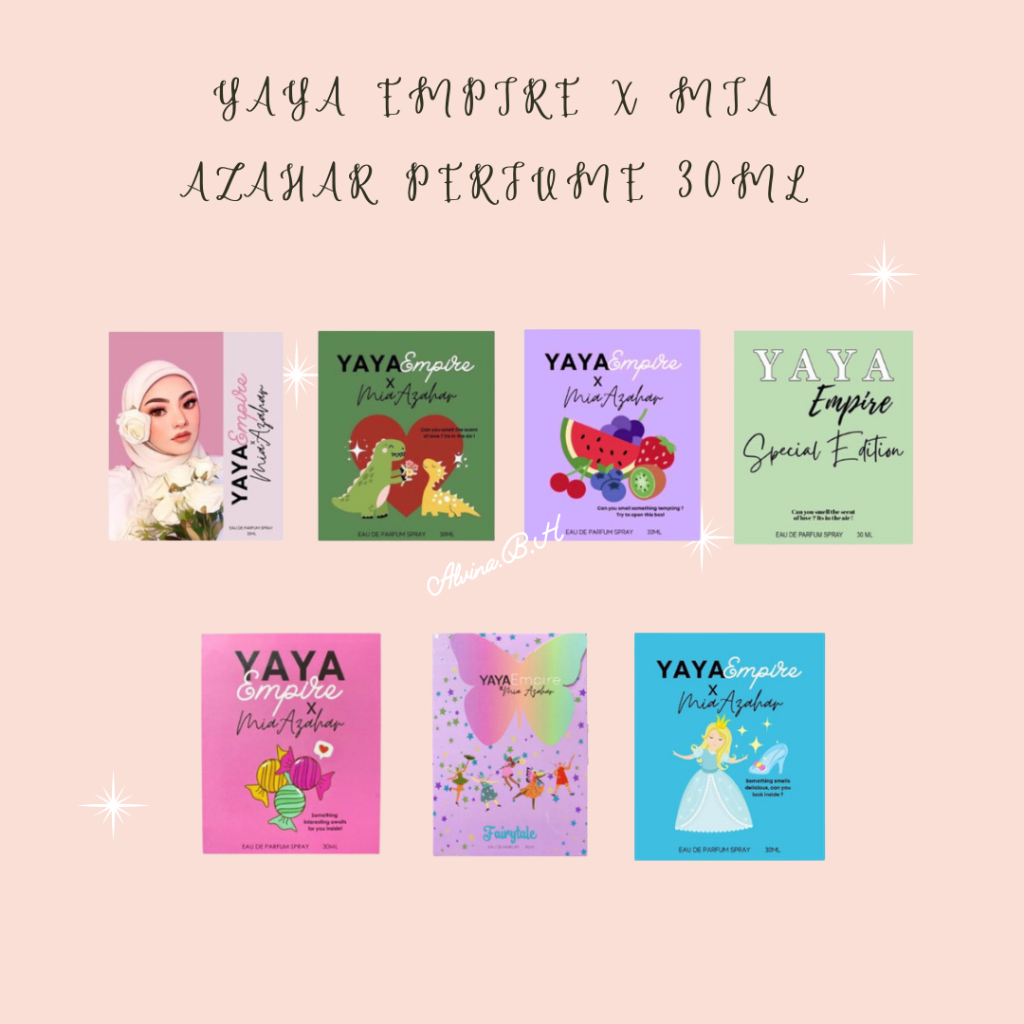 🌸 YAYA EMPIRE X MIA AZHAR PERFUME 🌸 YAYA EMPIRE X MIA AZHAR PERFUME ...