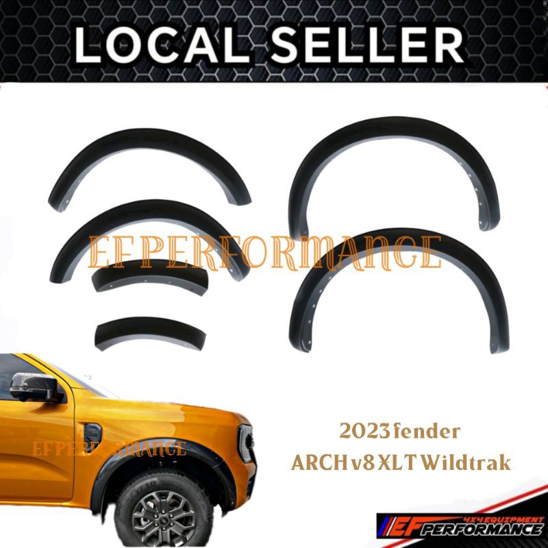 THAILAND AOS FORD Ranger T9 2023 fender ARCH v8 XLT Wildtrak XL FLARE ...