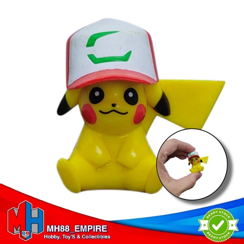 POKEMON PIKACHU MINI FIGURE ORIGINAL COLLECTION TOYS POKEMON ACTION ...