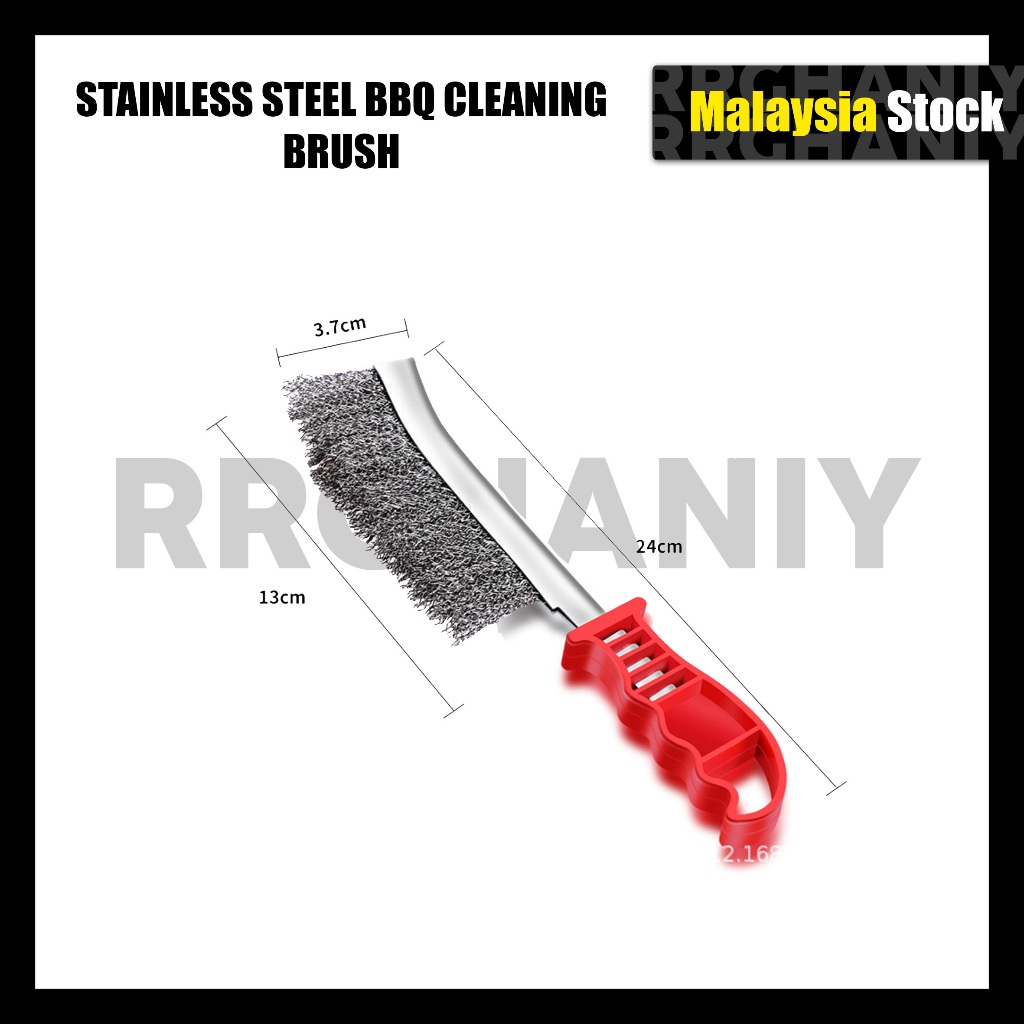 Stainless Steel Wire Brush Stainless Steel Barbecue Steel Rust Removal ...