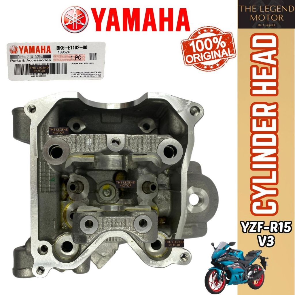 R15 YZF V3 R155 VVA 2019 YZF155 Cyliner Head Assy Engine Block Enjin ...
