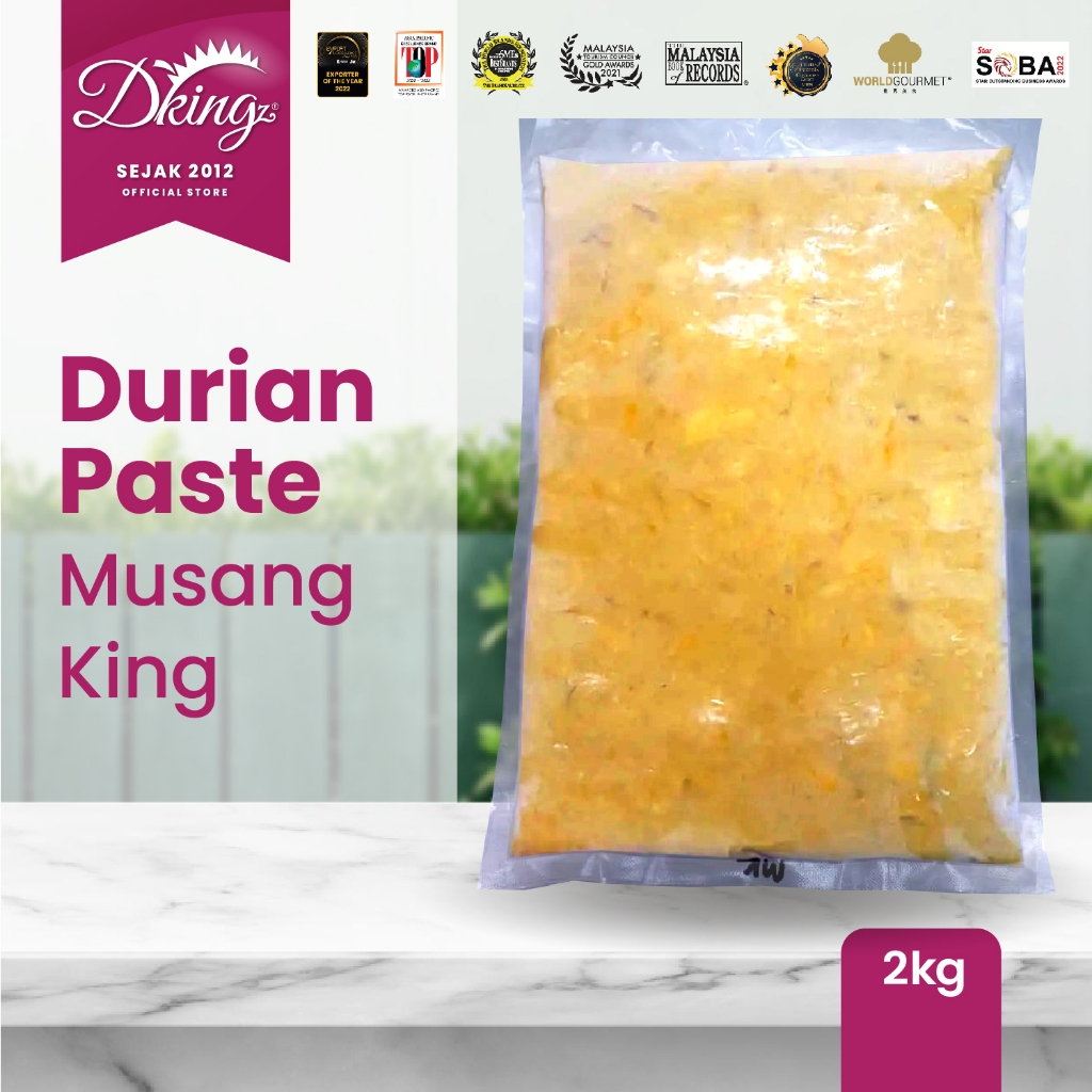DURIAN PASTE｜Pes Durian｜ 100% ISI DURIAN FROZEN PREMIUM AAA RAUB ｜Siap ...