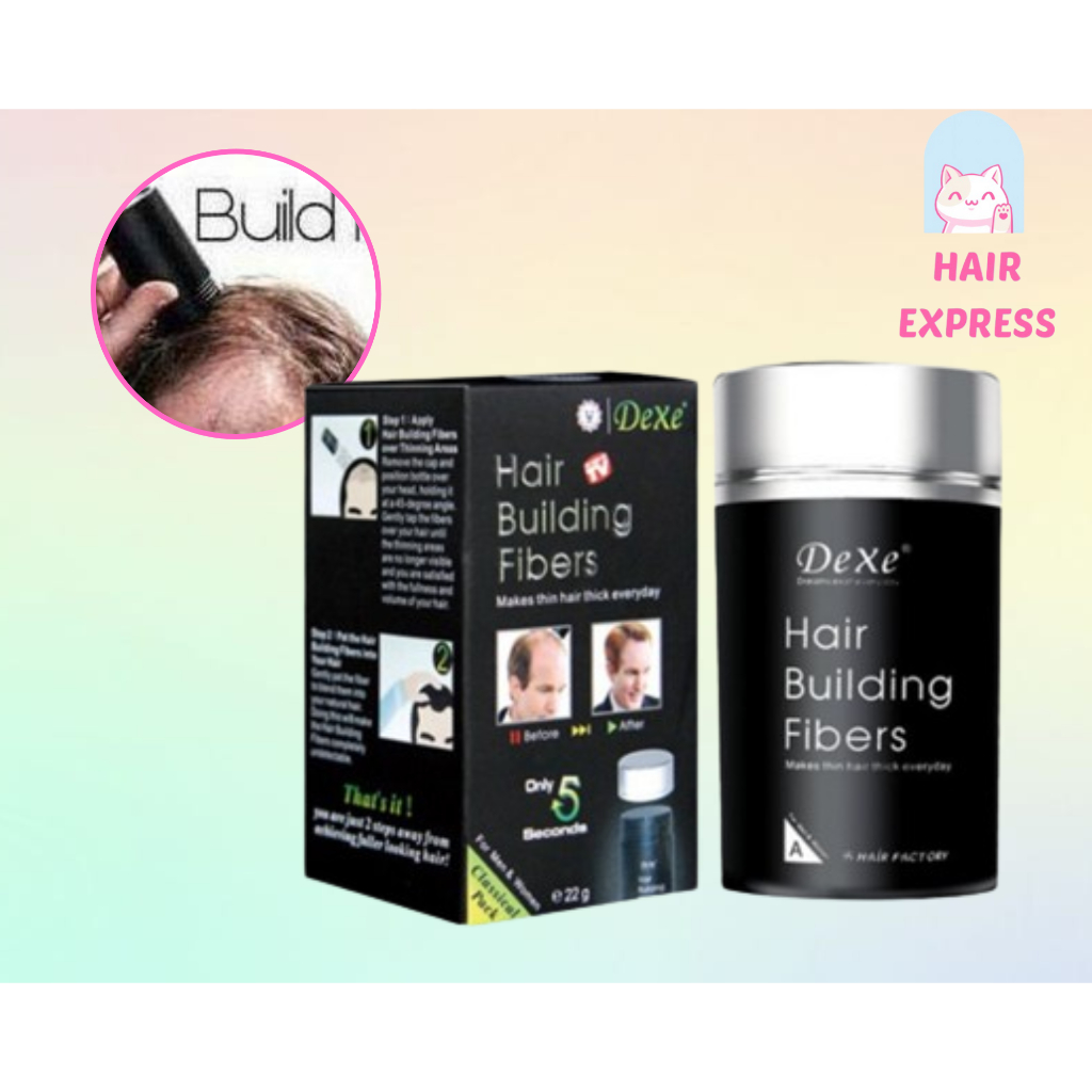 Original Dexe Hair Building Fiber for Boldness 22G | Shopee Malaysia