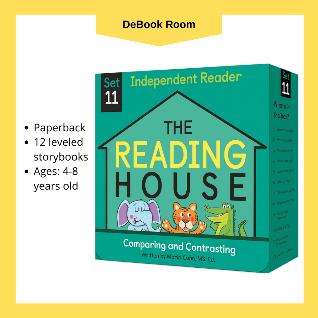 The Reading House 12 Leveled Storybooks - Comparing and Contrasting ...