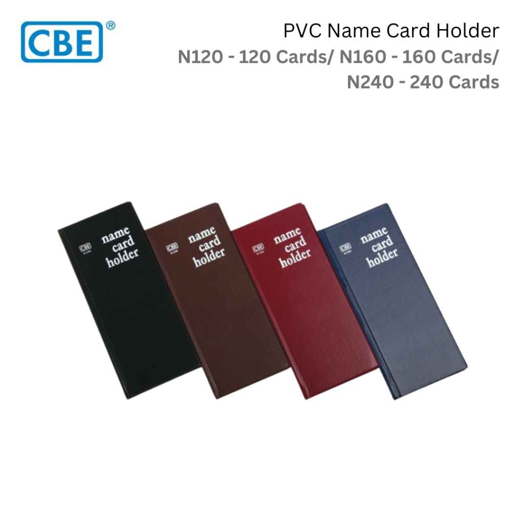 PVC Name Card Holder N120 - 120 Cards/ N160 - 160 Cards/ N240 - 240 ...