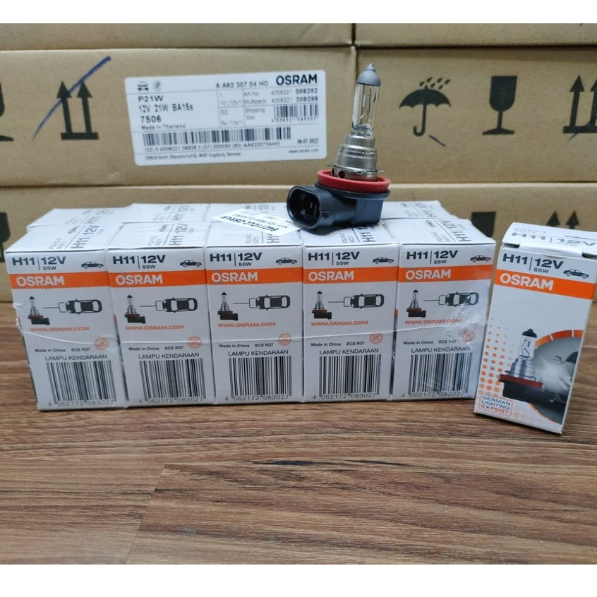 OSRAM H11 HEADLIGHT HALOGEN BULB H11 HEAD LAMP BULB H11 | Shopee Malaysia