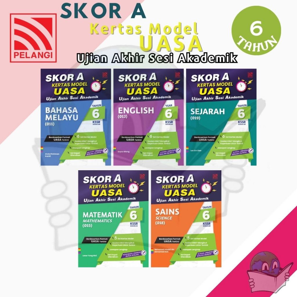 Buku Latihan Skor A Uasa 2024 Kssr Tahun 6 Bm Eng Mate Sains Sejarah