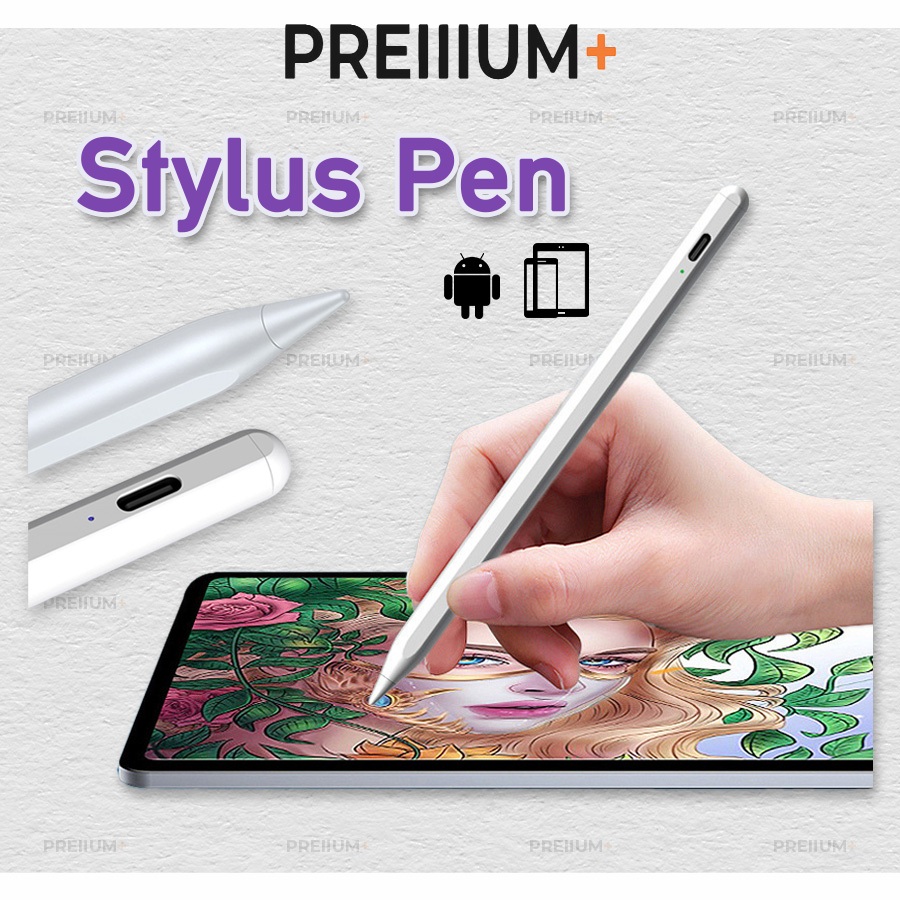 Stylus Pen Palm Rejection Universal Tablet Smartphone Pencil Android ...