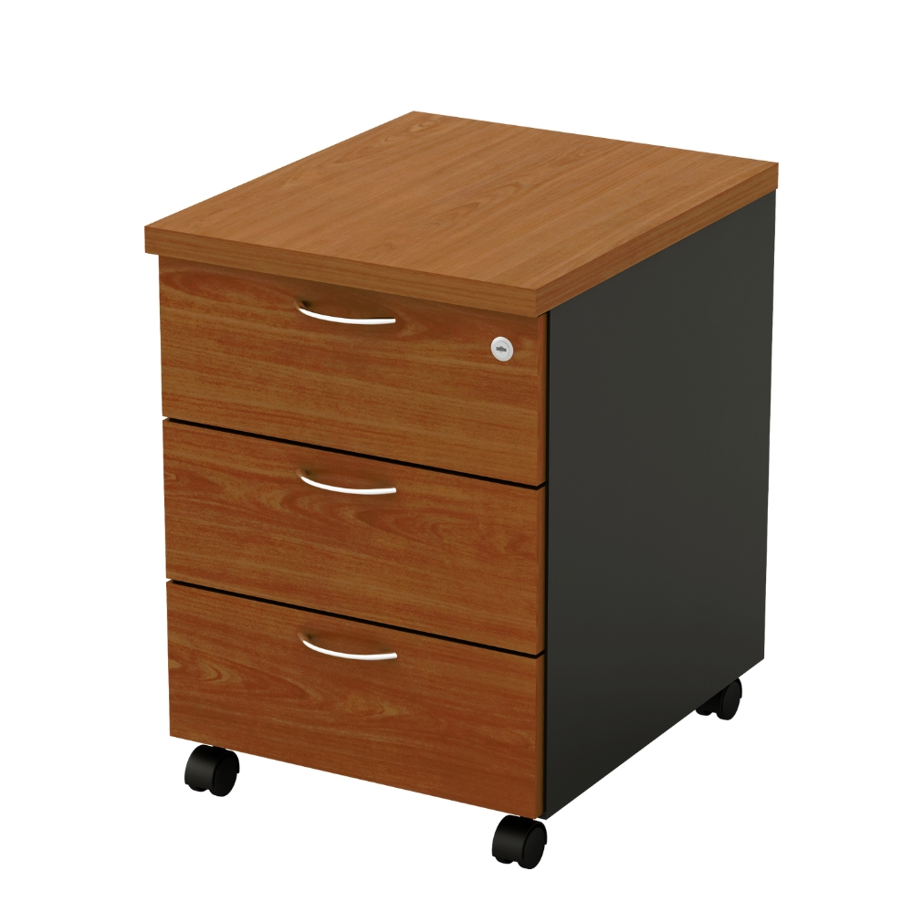 Mobile Pedestal Storage Units: 3-Drawer, 4-Drawer, 2D1F, and 1D1F (DIY ...