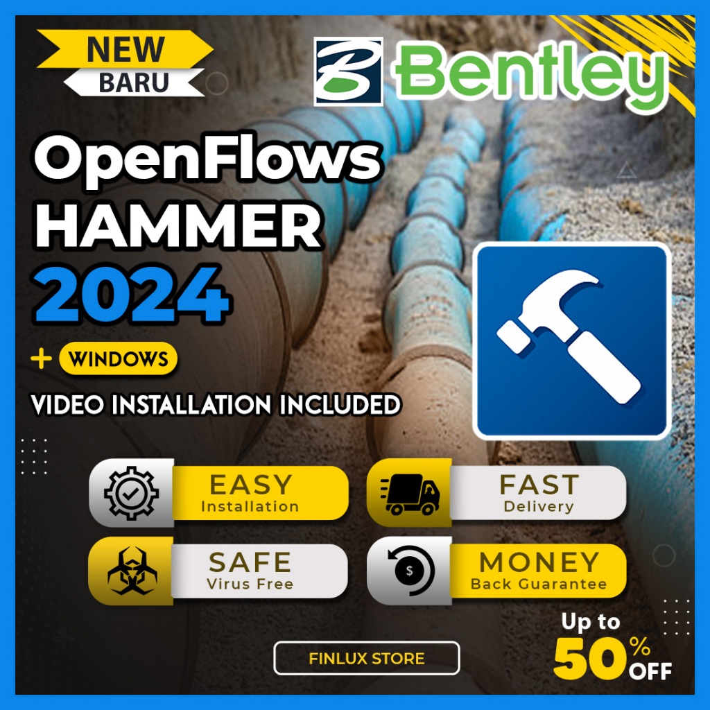 [VIDEO] Bentley OpenFlows HAMMER 2024 v24.00 Latest Lifetime For ...