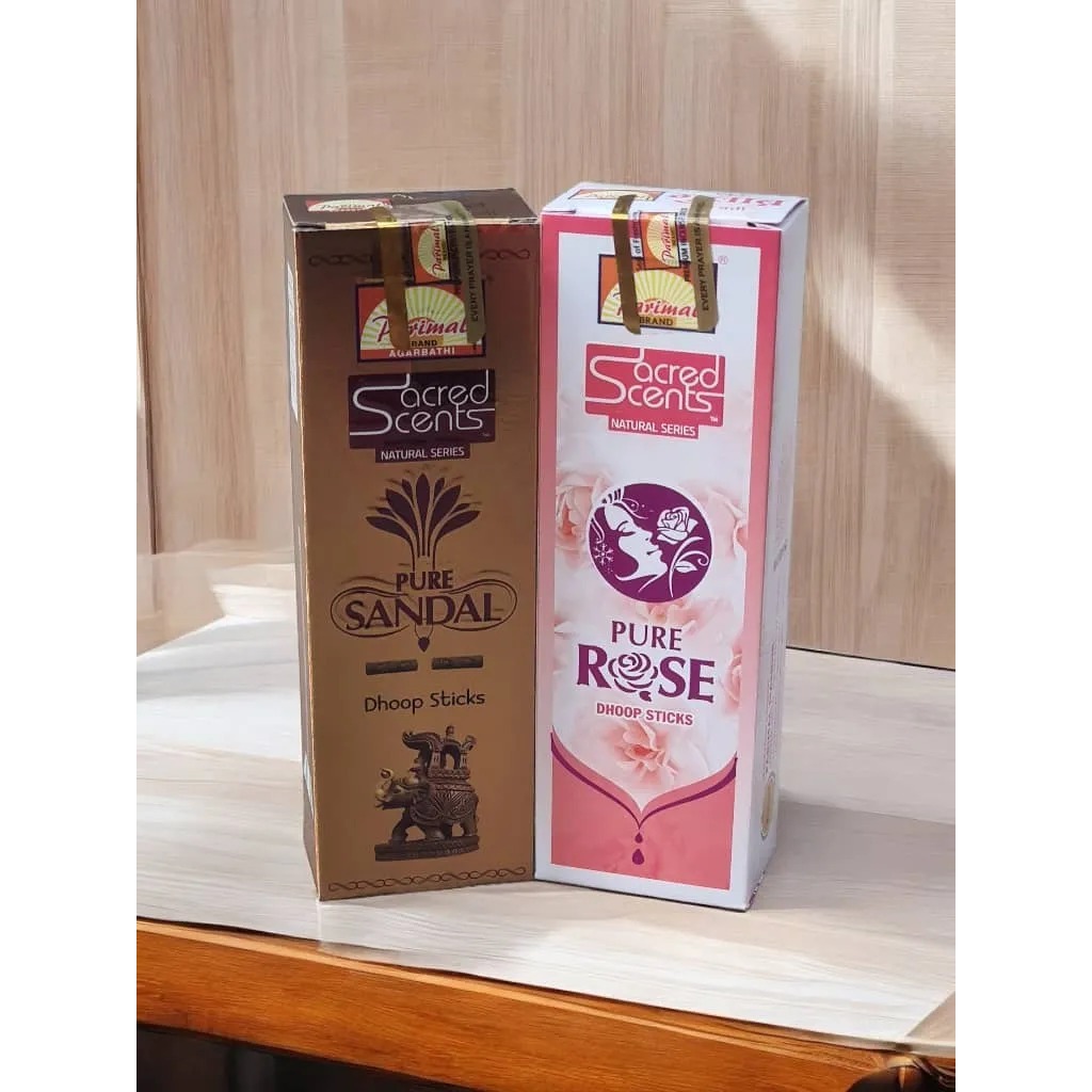 Parimal Aroma Dhoop Sticks Sacred Scents Series (Pure Sandal / Pure Rose) | Shopee Malaysia
