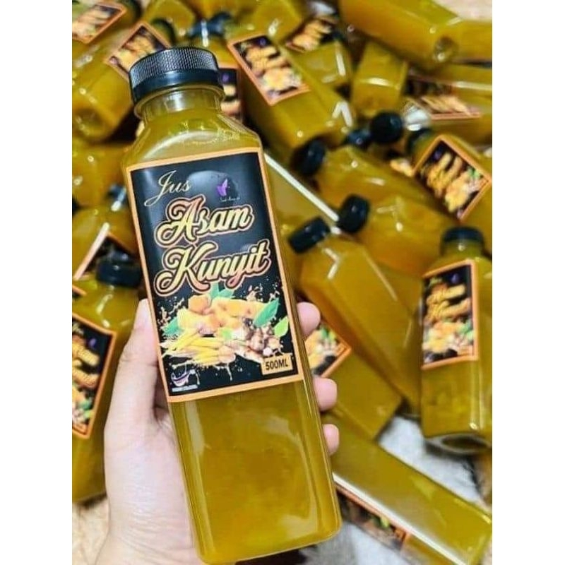 Jus Jamu Asam Kunyit 500ml | Shopee Malaysia